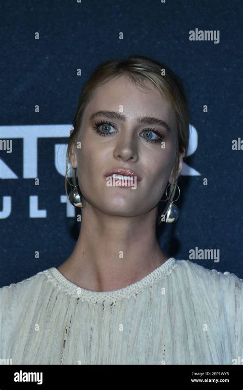 Mexico City Mexico October 13 Canadian Actress Mackenzie Davis