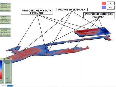 Grading Model Along With Cut And Fill Quantities Upwork