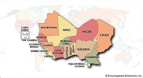West African Map