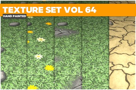 Texture Set Vol Hand Painted Grass D Floors Unity Asset Store