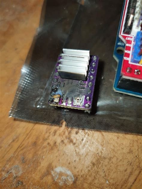 I Am Trying To Set Up An Arduino And Grbl Shield But When I Turned On Power The Y Axis Driver