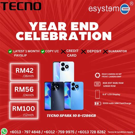 Ansuran Mudah Tecno Spark