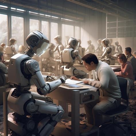 premium ai image unlocking the future the language of robot communication