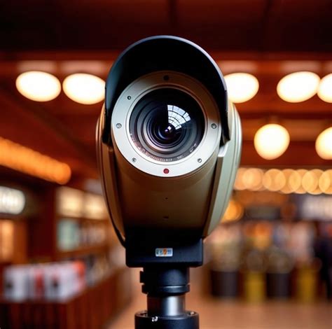 Premium Photo Security Cctv Camera Monitoring And Surveillance To