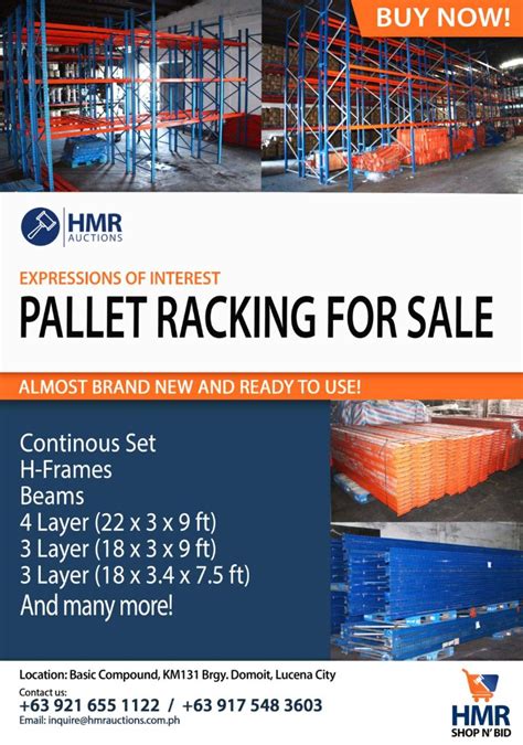 Pallet Racking System Commercial Industrial Industrial Equipment On Carousell