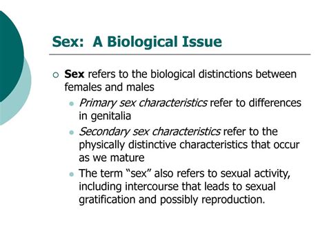 Chapter Sexuality Ppt Download