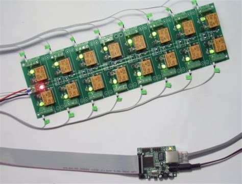 Ethernet Relay Board Controlled Via Web SNMP Internet