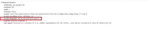 Alle Accept Language Codes Florian Niefünd