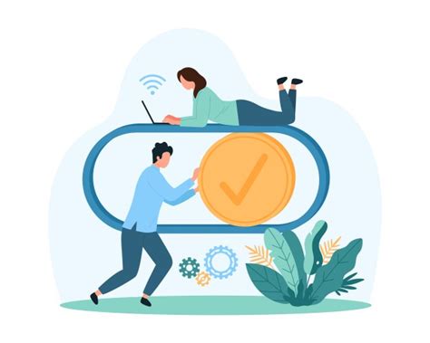 On Off Slider Mobile Ui Toggle Vector Images Over