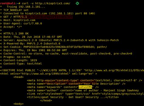 hack the kioptrix level 1 2 boot2root challenge hacking articles
