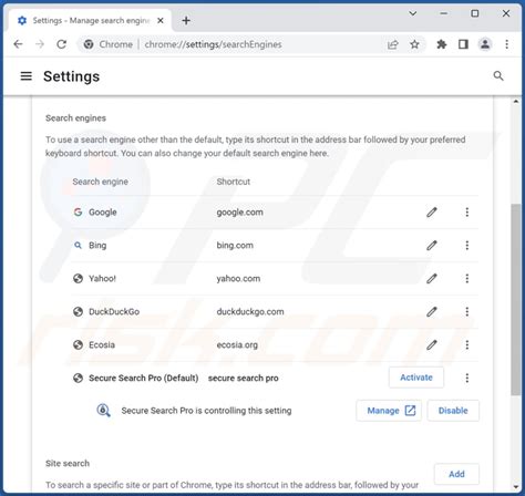 Secure Search Pro Browser Hijacker Simple Removal Instructions Search Engine Fix Updated