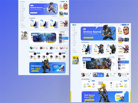 Gaming Website Ui Ux Design By Md Mehedi Hasan On Dribbble