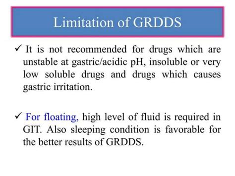 Gastrorentative Drug Delivery Systems Grdds Ppt