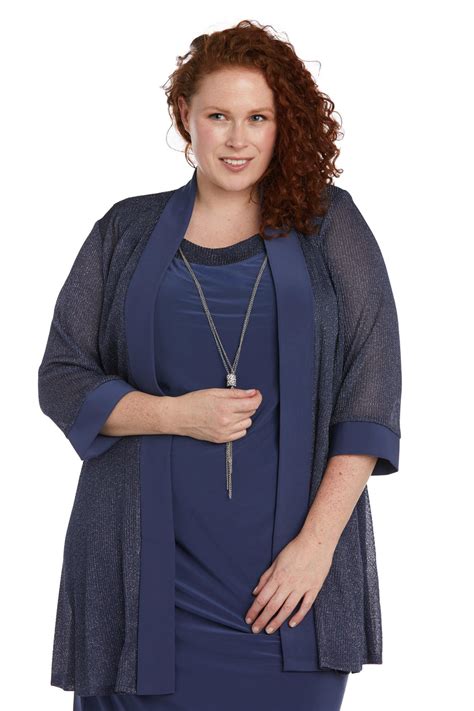 Silver Randm Richards 1873w Short Plus Size Jacket Dress For 3999 The
