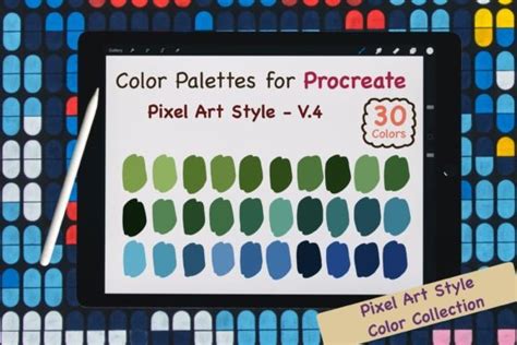 Procreate Color Palettes Pixel Art V4 Graphic By Jennythip · Creative Fabrica