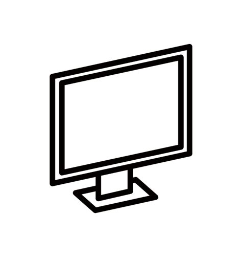 디스플레이 모니터 그림 무료 일러스트 소재집 Kukukeke