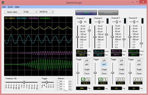 Logiciels Pro Spectroscope