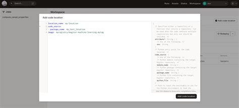 Managing Code Locations In Dagster Cloud Dagster Docs
