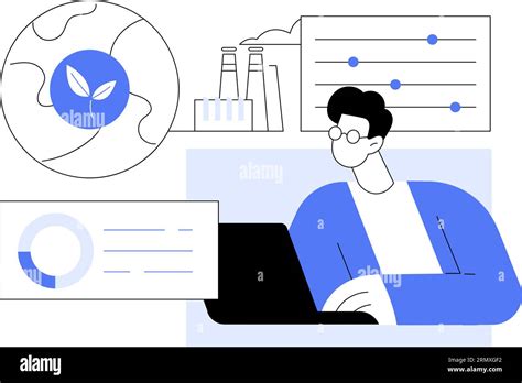 Ecosystem Monitoring Abstract Concept Vector Illustration Stock Vector Image And Art Alamy