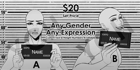 Set Price Ych Mugshot [closed] By Iamlordly On Deviantart