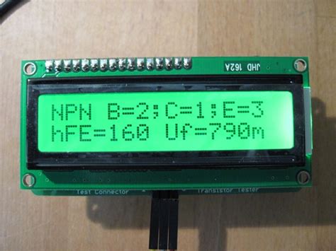 Transistor Tester Powerd From 2 AA Batteries Dangerous Prototypes
