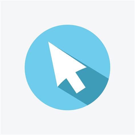 Icône Du Curseur De La Souris Dans Un Style Plat 11095718 Art Vectoriel Chez Vecteezy