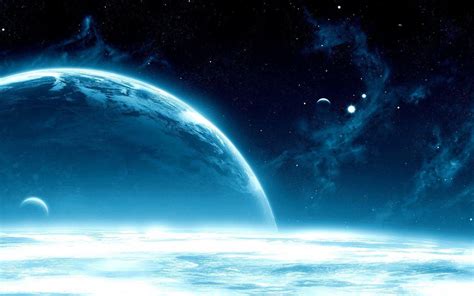 Blue Space Wallpapers Wallpaper Cave