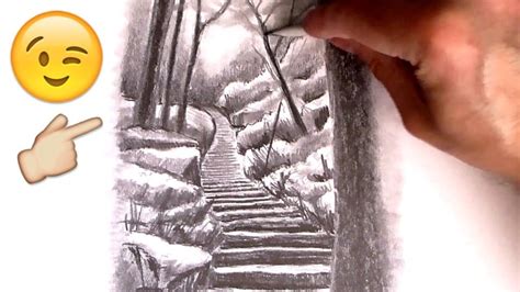 Як намалювати ліс акриловими фарбами простий малюнок для початківців Ravlyk