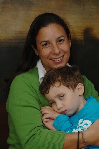 Retrato De Madre E Hijo Foto Premium