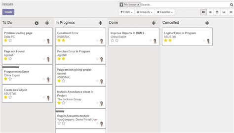 Issue Tracking On Odoo