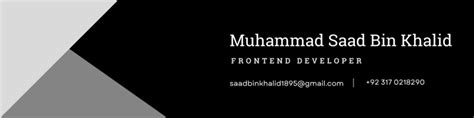 Muhammad Saad Bin Khalid On Linkedin Webdev Html Css Javascript Coding Frontend Webdesign