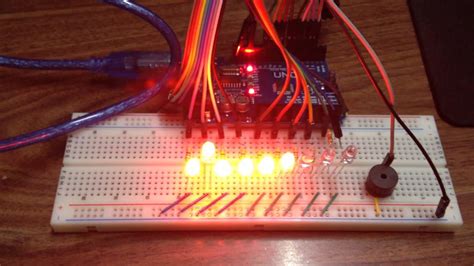 Arduino實作 序列式方向燈 Youtube