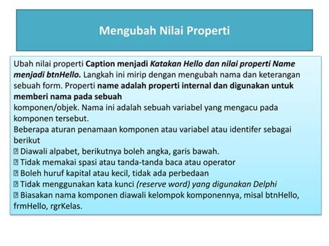 Struktur Bahasa Delphi Pptx