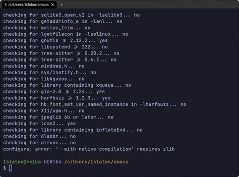 Windows 上的 Ucrt 的编译问题似乎解决了 第 3 页 Emacs General Emacs China