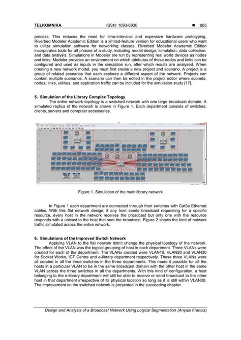 design and analysis of a broadcast network using logical segmentation pdf