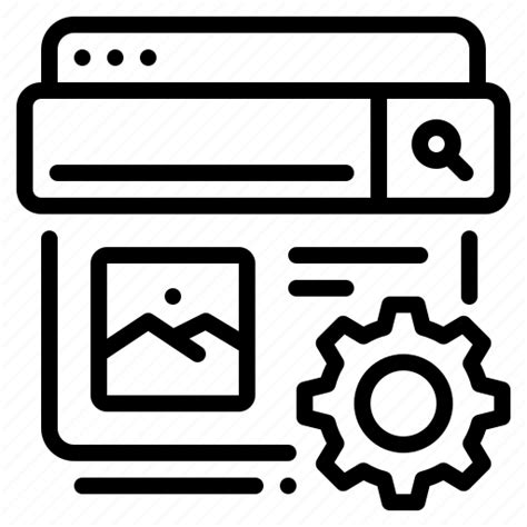 Engine Search Analysis Tool Website Development Seo Icon