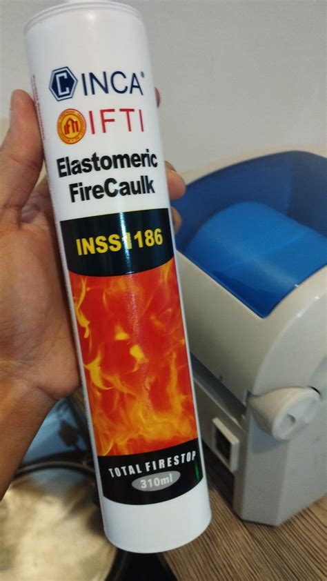 Inca Firestop Elastomeric Sealant Caulk Fireproof Fire Sealant