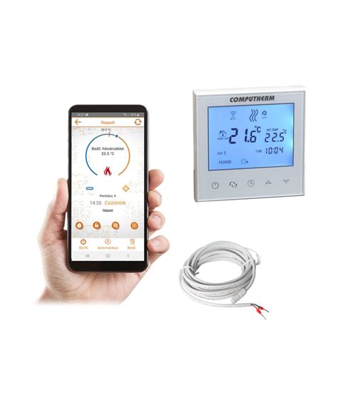 Termostat Computherm E280 Wi Fi Alb Termostate Electronice Computhe