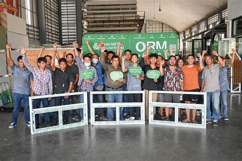 บรรยากาศงานอบรม เทคนิกการตัดประกอบ ประตู หน้าต่างชุดพัฒนา Orm Orm