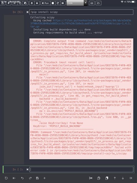 Add Scipy Issue Holzschu Carnets GitHub