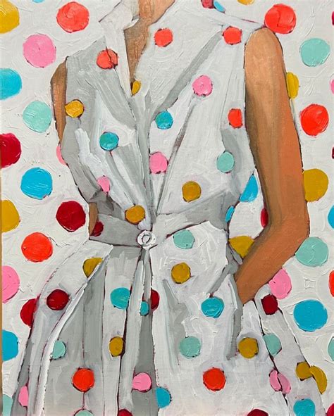 Debbierosemiller Polka Dot Art Inspiration