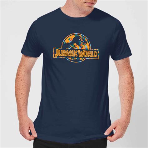 Jurassic Park Circle Logo Mens T Shirt