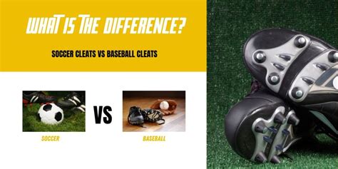 What Is The Difference Between Soccer And Baseball Cleats Paint Color Comparisons Guides