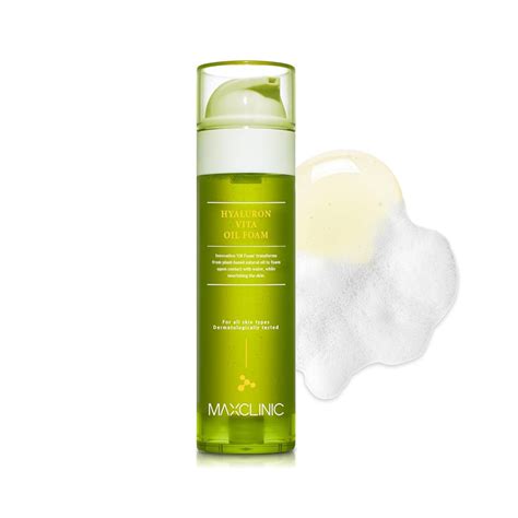MaxClinic Hyaluron Vita Cleansing Oil Foam – Olive Kollection