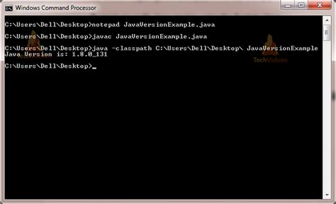 How To Verify Java Version TechVidvan