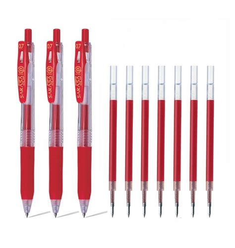 제브라 사라사클립 볼펜 07mm 1세트볼펜 3p 전용 리필심 7p 티몬