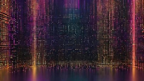 Premium AI Image Abstract Digital Background Big Data Code Matrix 3d