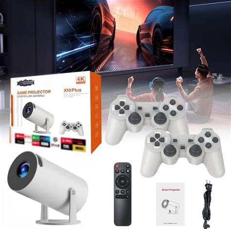 P30 Max Projector And Game 1280 720p Smart Game Projector Built In 25000 Games With