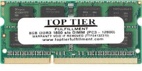 Top Tier PC SO DIMM GB DDR MHz Sweetwater