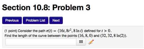solved consider the path r t 16t 8t 2 8 in t defined